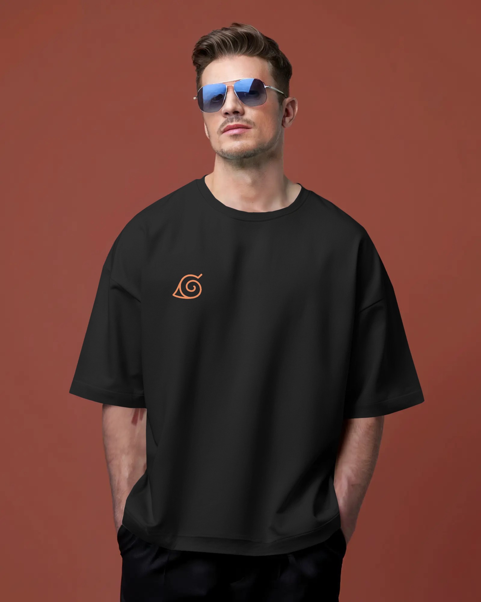 Buy Men's Minato Namikaze Oversized T Shirt Online at Faltooos